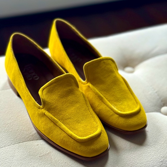 Franco Sarto | Shoes | Franco Sarto Mustard Yellow Loafers | Poshmark